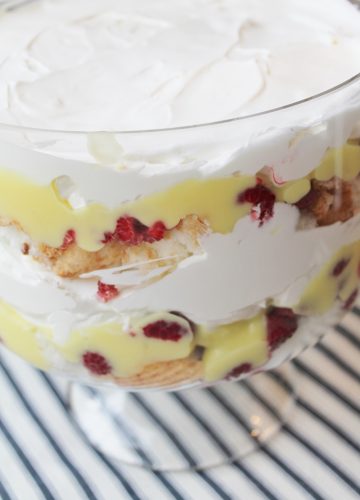 Lemon Raspberry Trifle Recipe